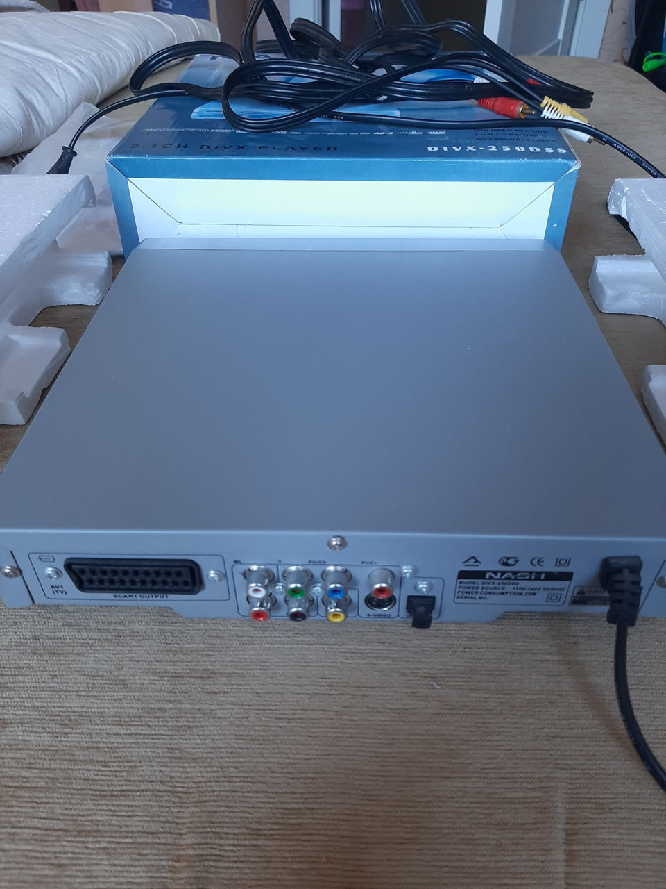 DVD Player Nash Divx-250DSS (Nou)