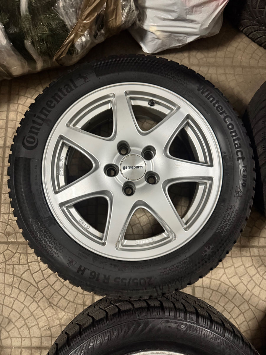 Set Jante cu Anvelope R16 205/55 5/112