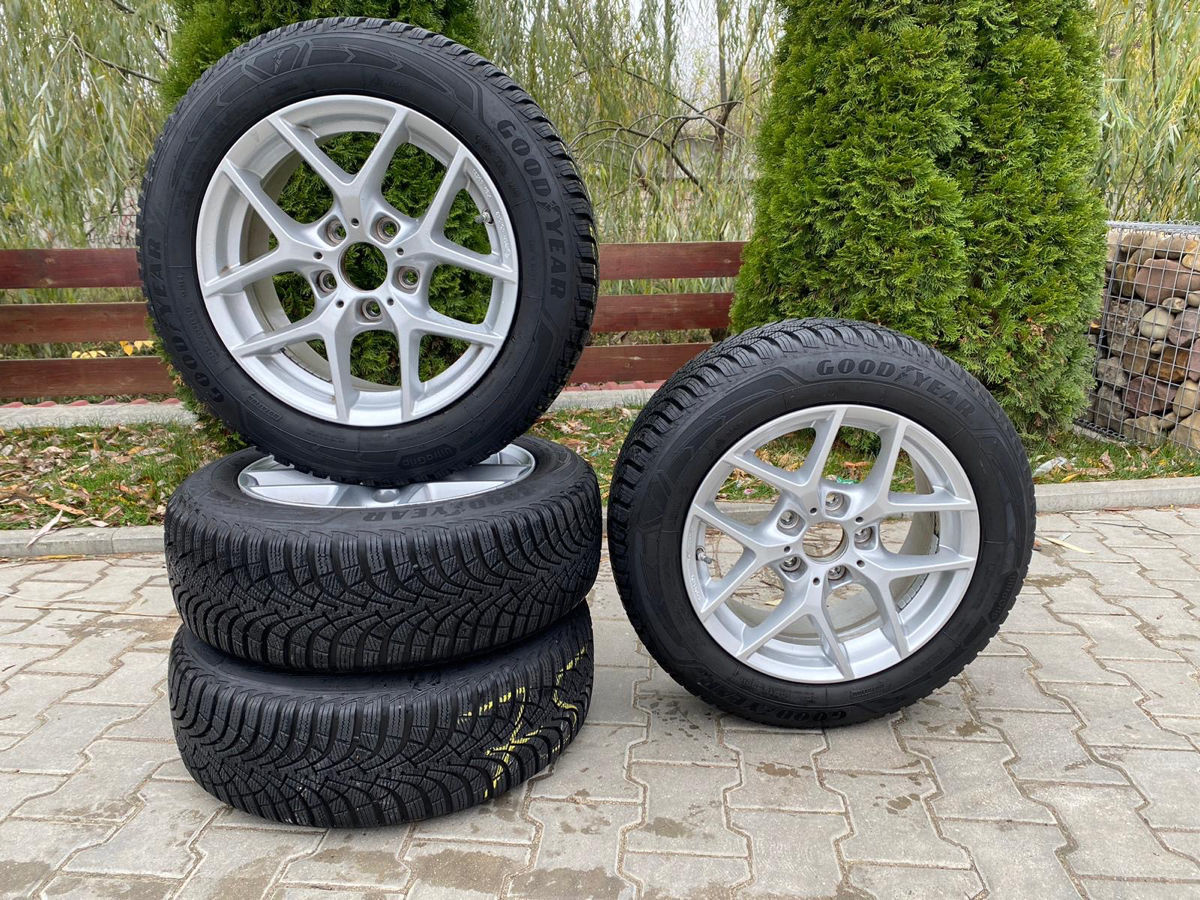 Set jante+anvelope Bmw 5/120 r16 7j et31 205/60