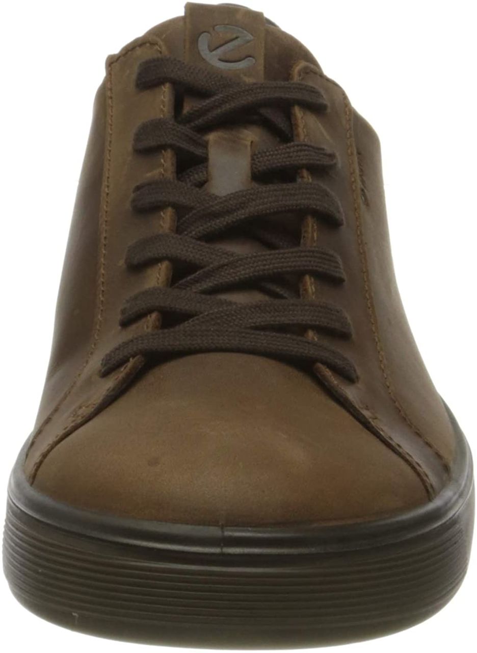 Ecco Men's Street Tray Gore-tex Sneaker Cocoa Brown