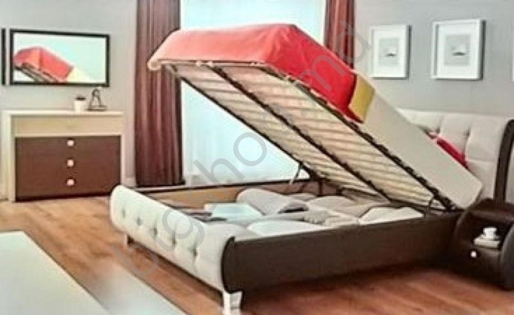 Dormitor Ambianta Samba Brown 1600 mm)! Disponibil si in rate! Calitate garantata!