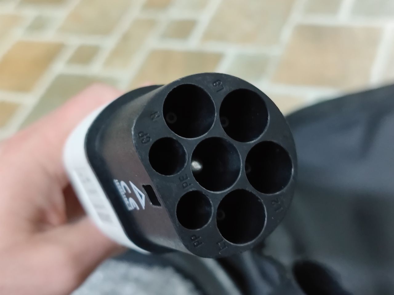 Новая Зарядка для электромобиля Duosida 32A Type 2 - Type 1