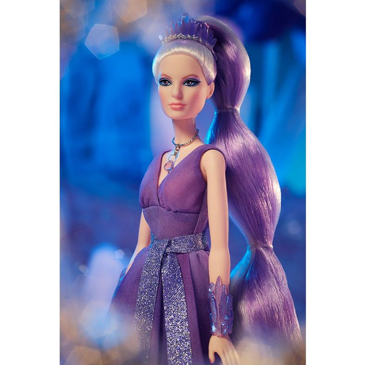 Коллекционная, эксклюзивная кукла Barbie Crystal Fantasy Collection.