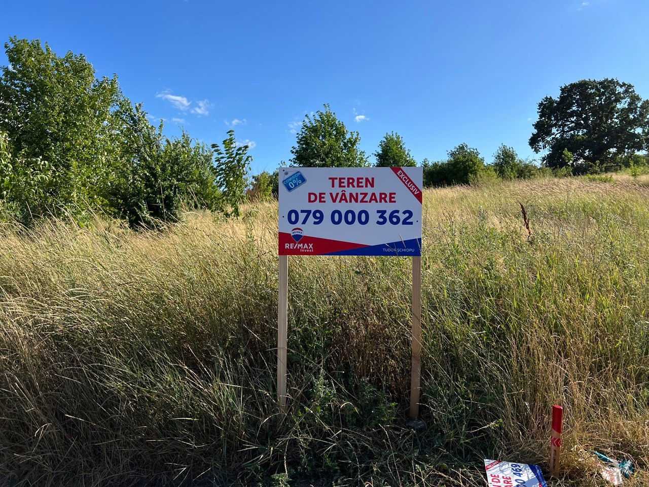 Se vinde Teren pentru construcții