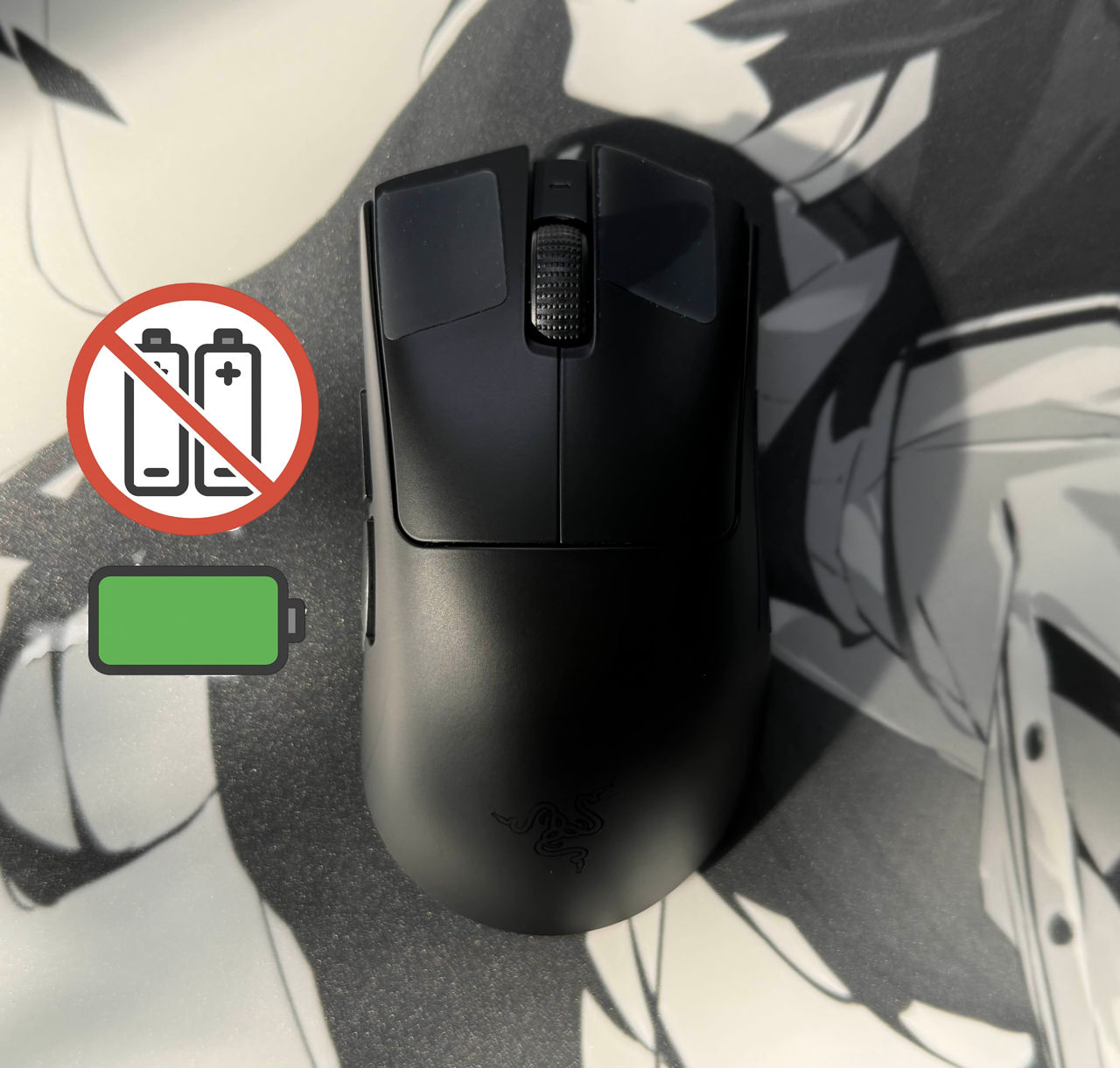 Razer DeathAdder V3 HyperSpeed (mini) + 8K dongle
