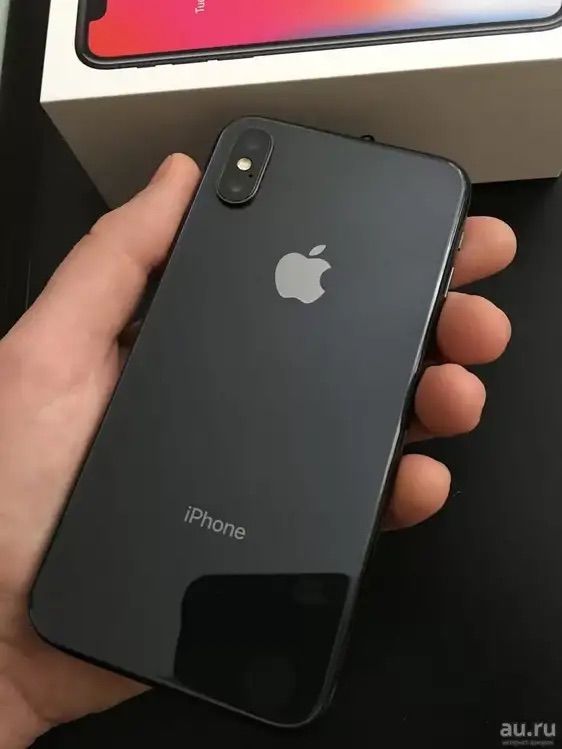 Iphone X black 256gb ideal