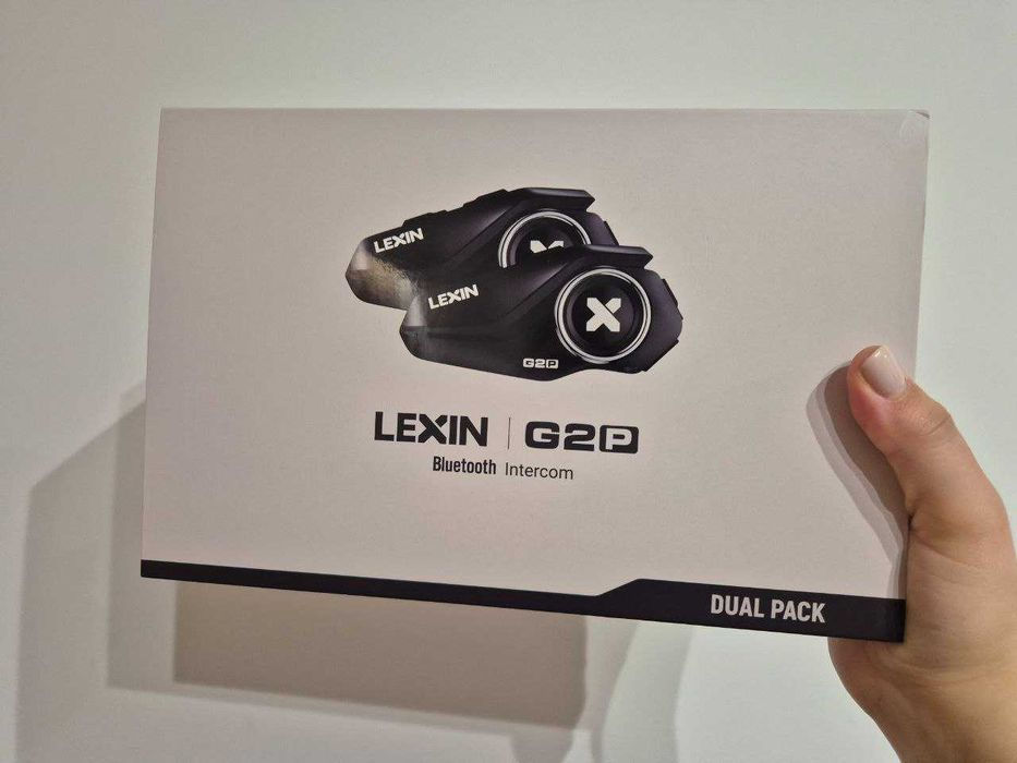 Мотогарнитура Lexin G2P Bluetooth 5.1 с интеркомом