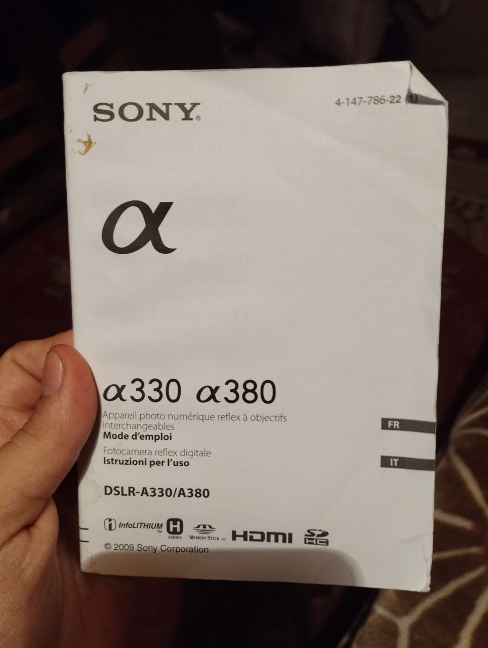 Sony 330