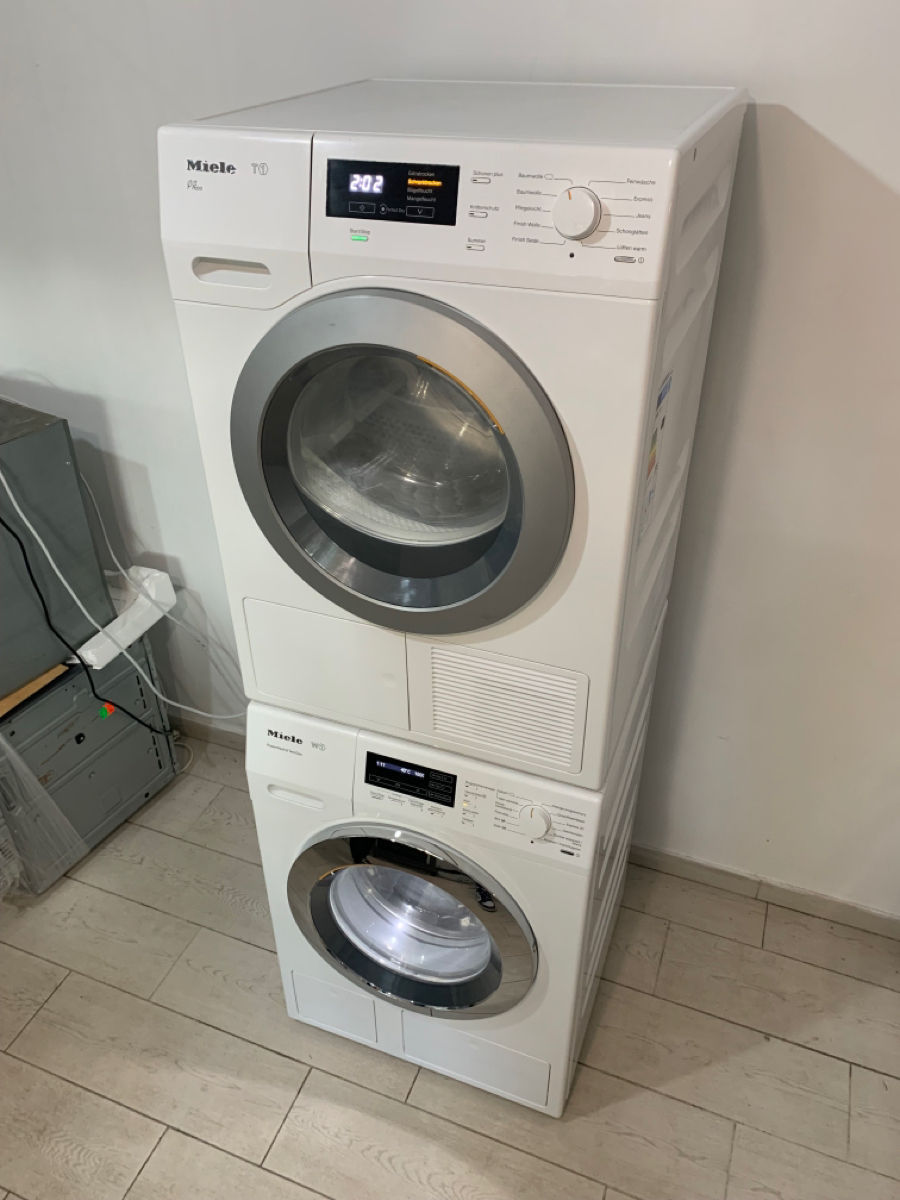 Стиральная машина Miele Power Wash TwinDos + сушка с прозрачным люком