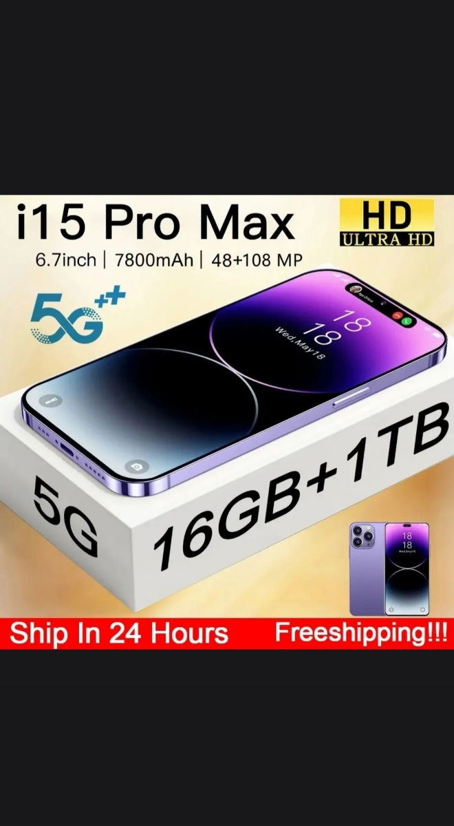 Smartphone i15 pro max