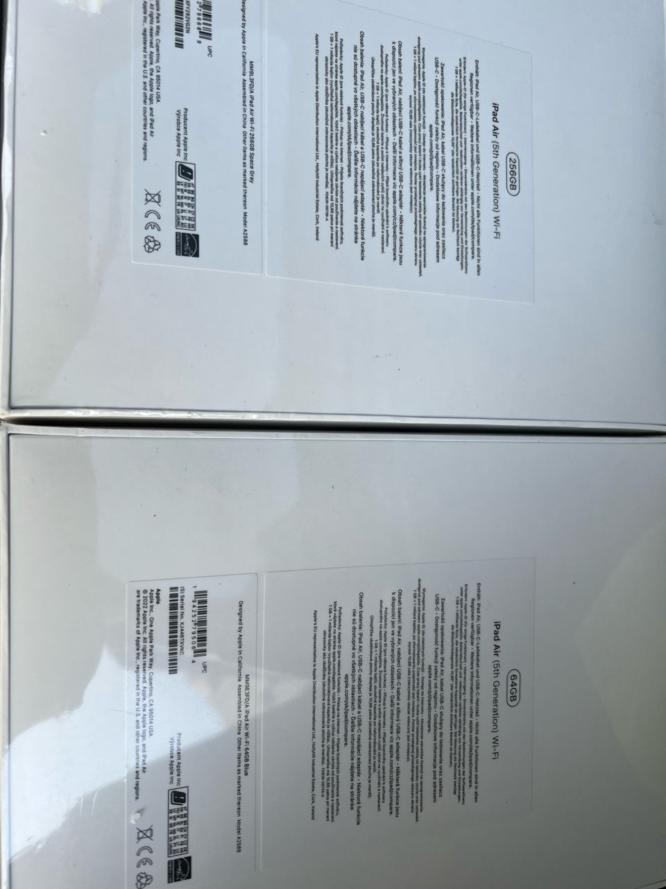 iPad Air 5 model A2588 2022 64Gb Wi-Fi цвет Blue новый запечатанный ...