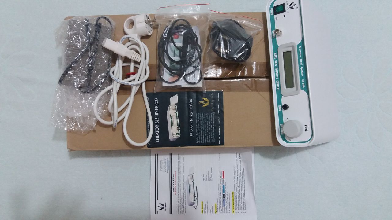 Biomak EP200 electroepilator blend