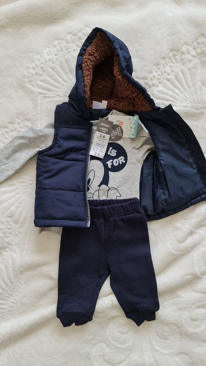 Hainute noi pentru copii de la 3 luni