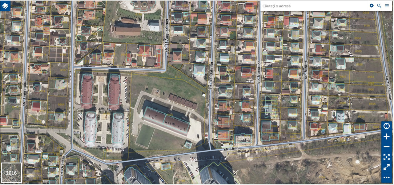 Teren pentru constructie. Stauceni.