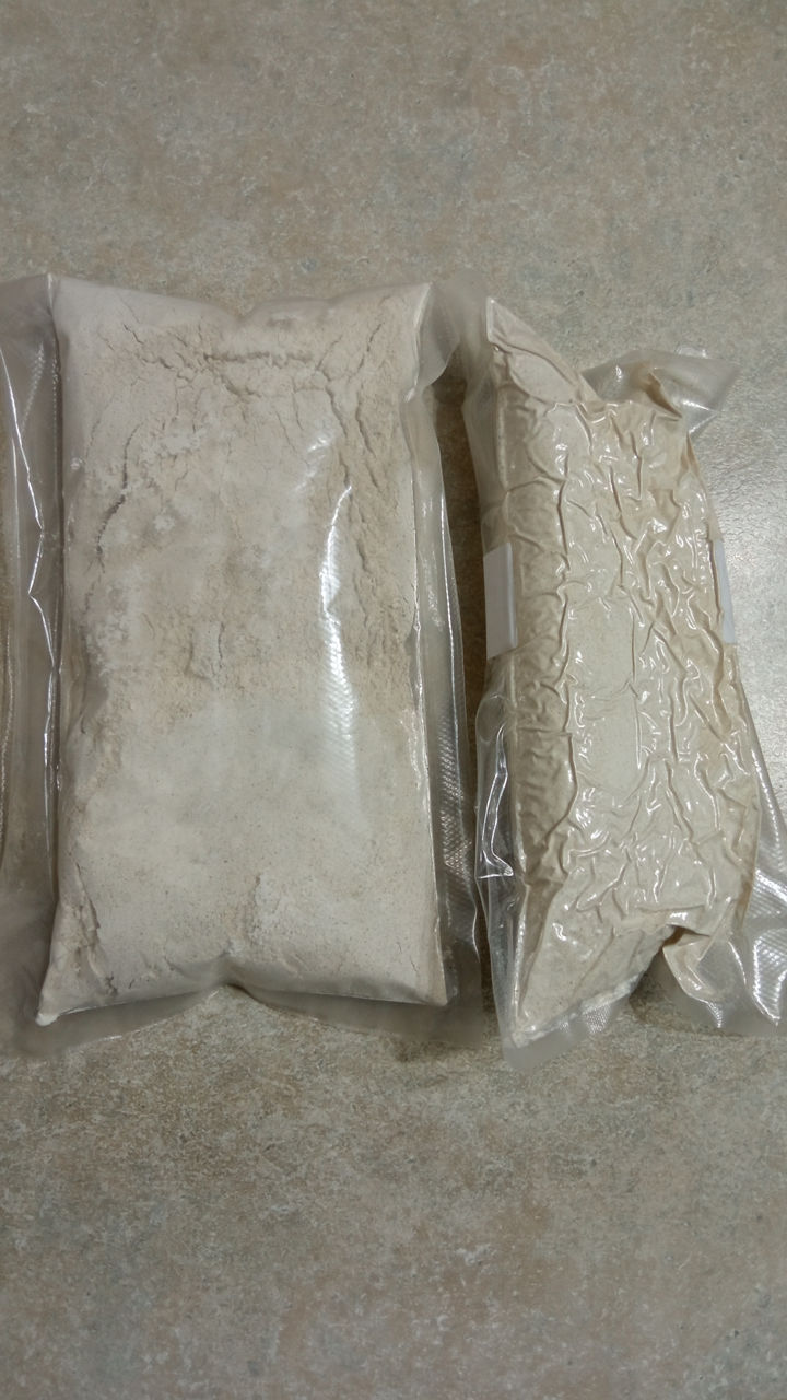 Făină de topinambur și felii uscate de topinambur