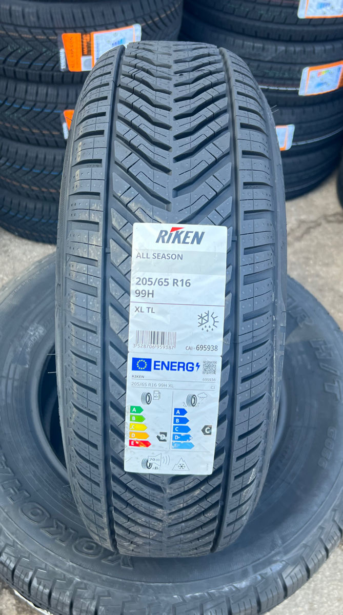 2 шины/2 anvelope 205/65 R16 Riken Allseason(Michelin Group)/ Доставка ...