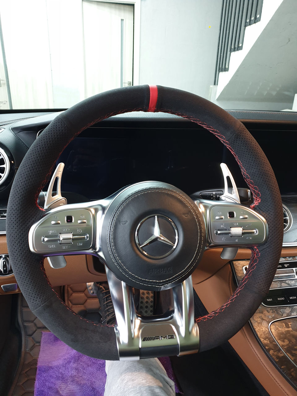 Volan AMG Mercedes w213 s222 glc gle