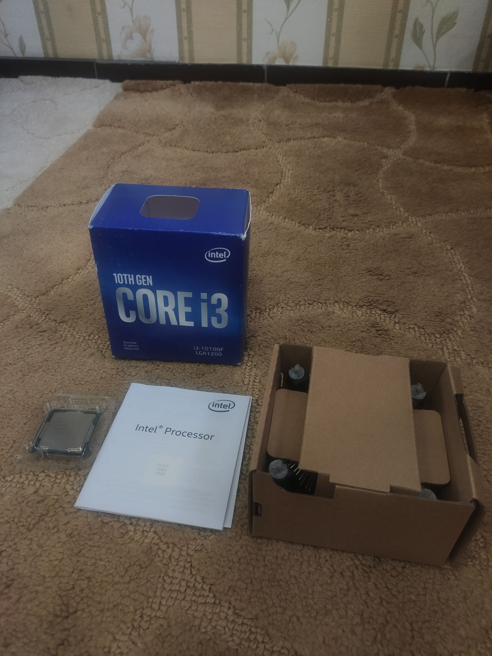 Intel core i3 10100f