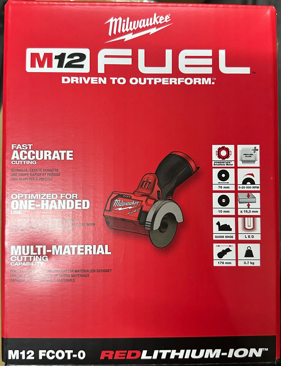 Milwaukee M12 FUEL FCOT-0