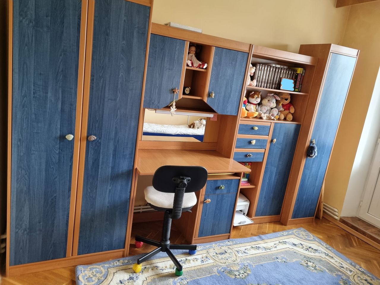 Mobila camera copil dulap + pat 3500 lei