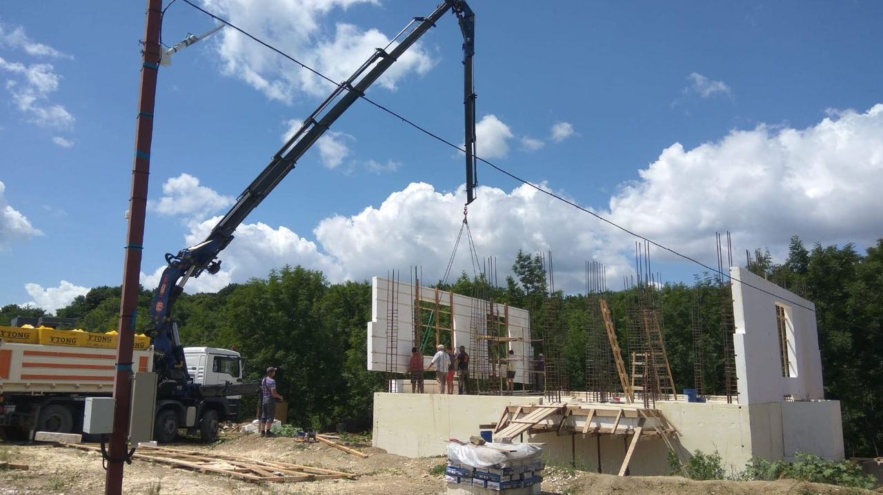 Gratis proiect, constructia casei in 2 luni