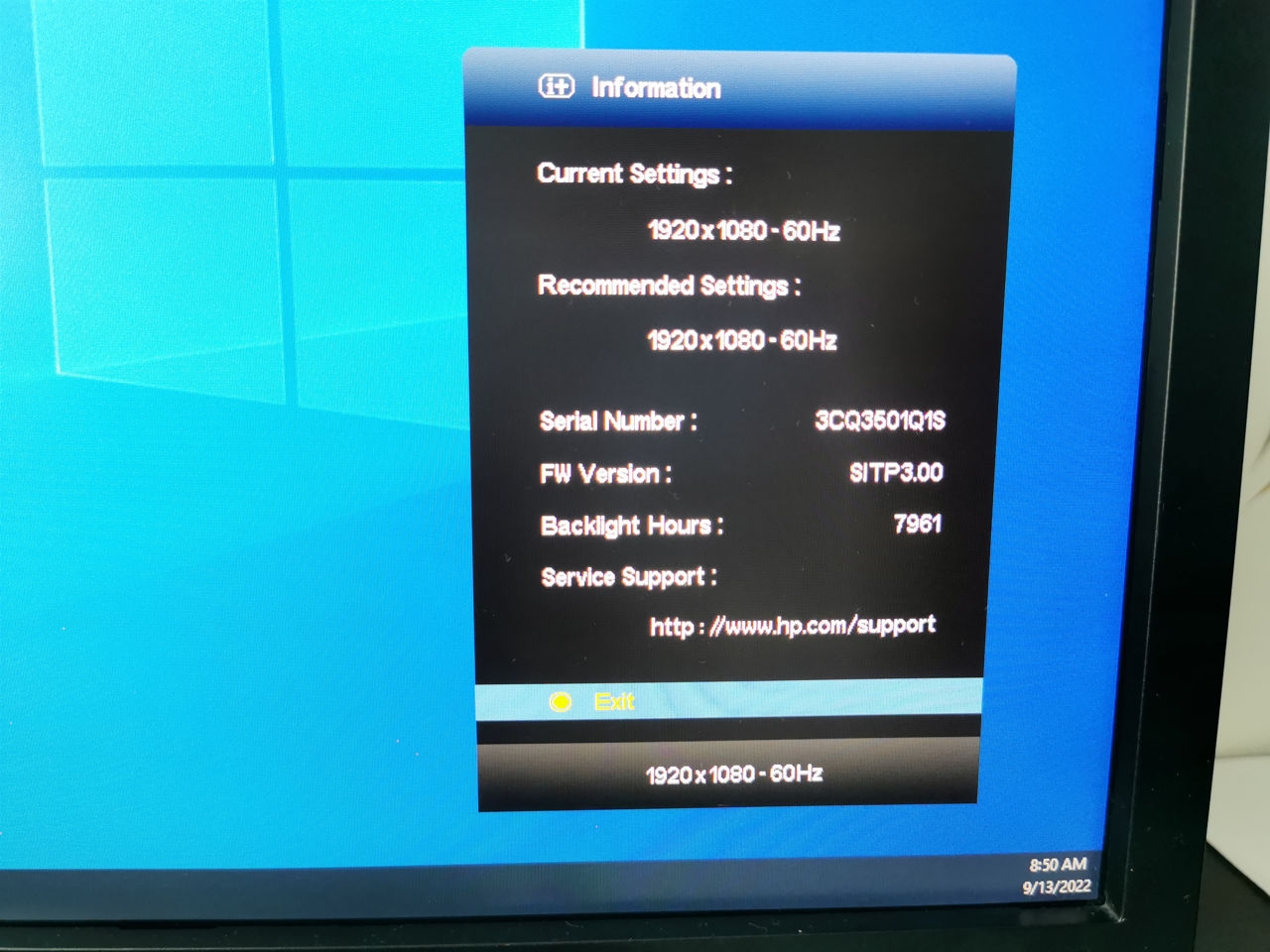 Monitor HP Z23i 23 inch