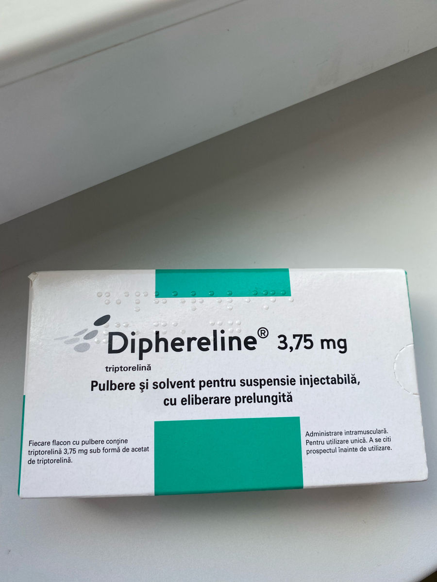Diphereline (Decapeptyl-depot) Progesterone