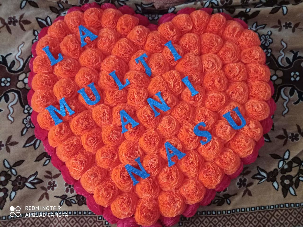 Cifre si litere decorative.