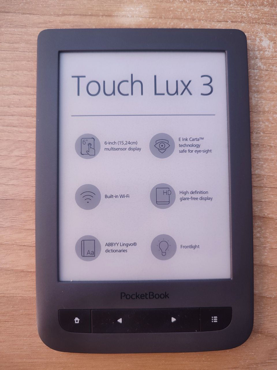 Электронная книга PocketBook Touch Lux 3
