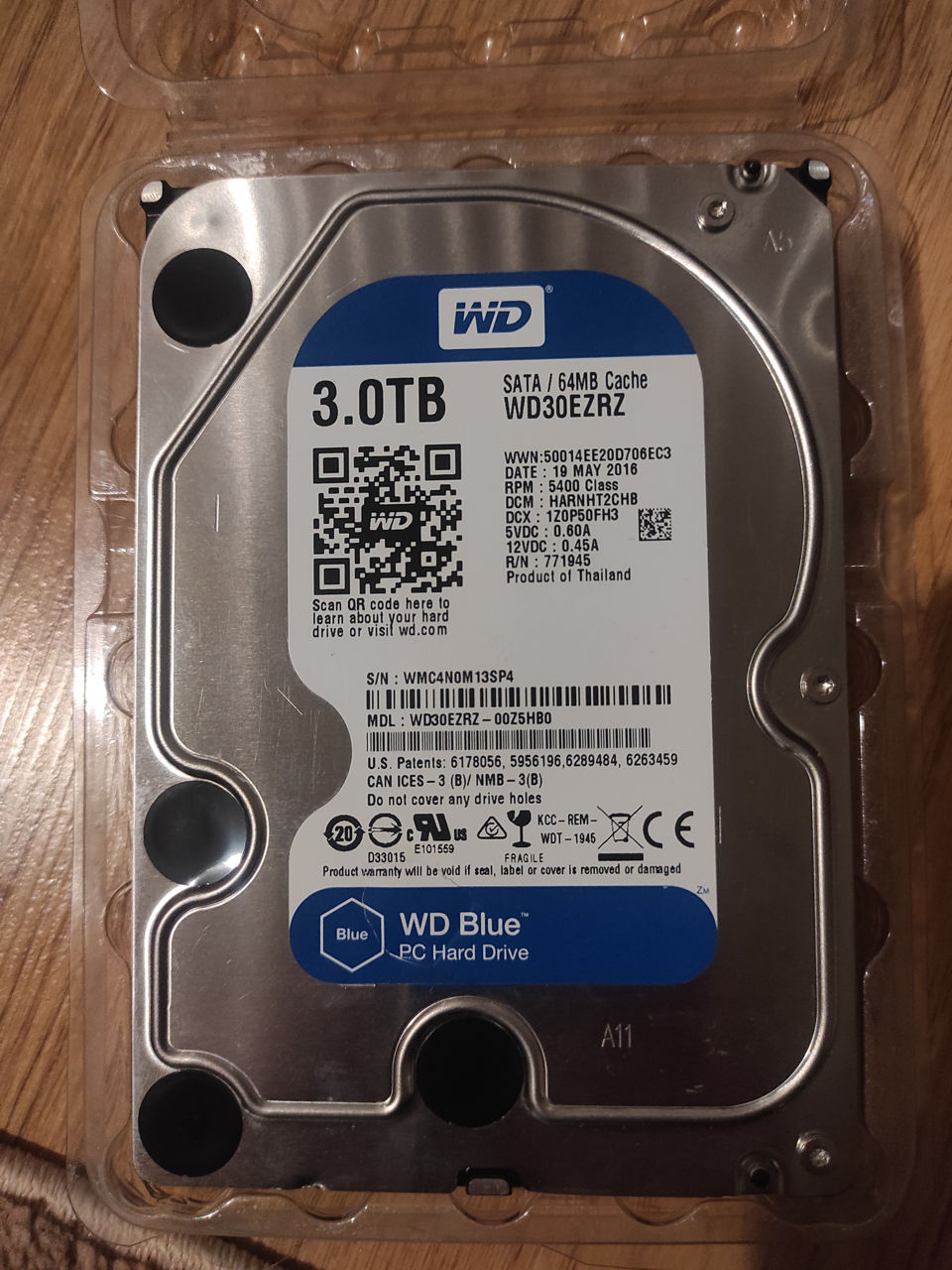 WD Blue HDD