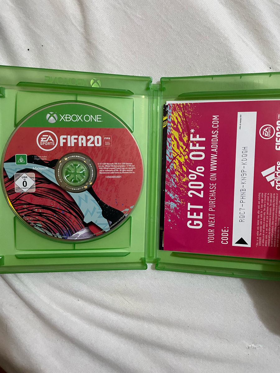 Disk xbox one fifa 20