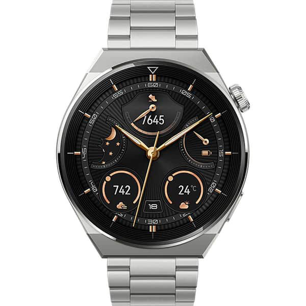 Smartwatch HUAWEI Watch GT 3 Pro Titanium 46mm, Android/iOS, Light ...