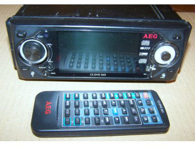 TV, AEG, CS DVD 365 cu fata toatal detasabila