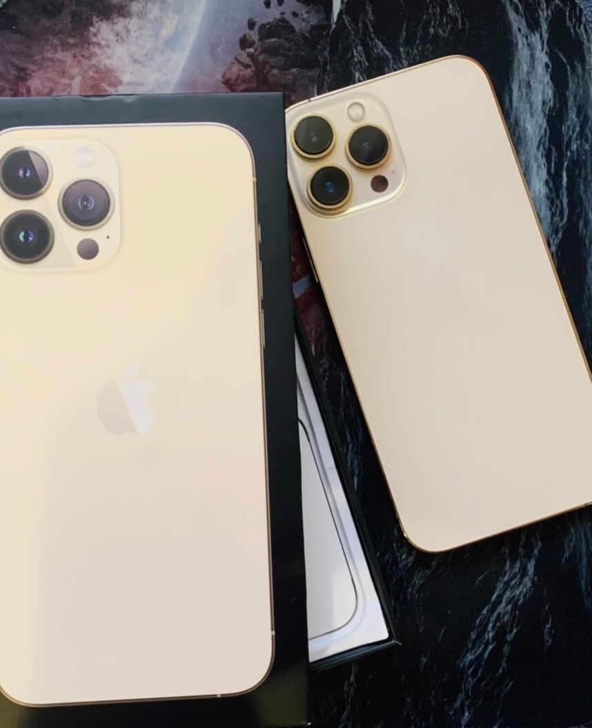 IPHONE 13 Promax Gold
