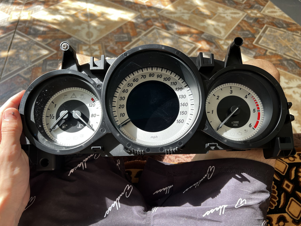 Ceas de bord mercedes c class w204 amg mile diesel