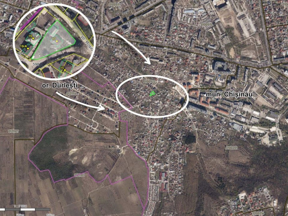Teren pentru construcții, Buiucani!