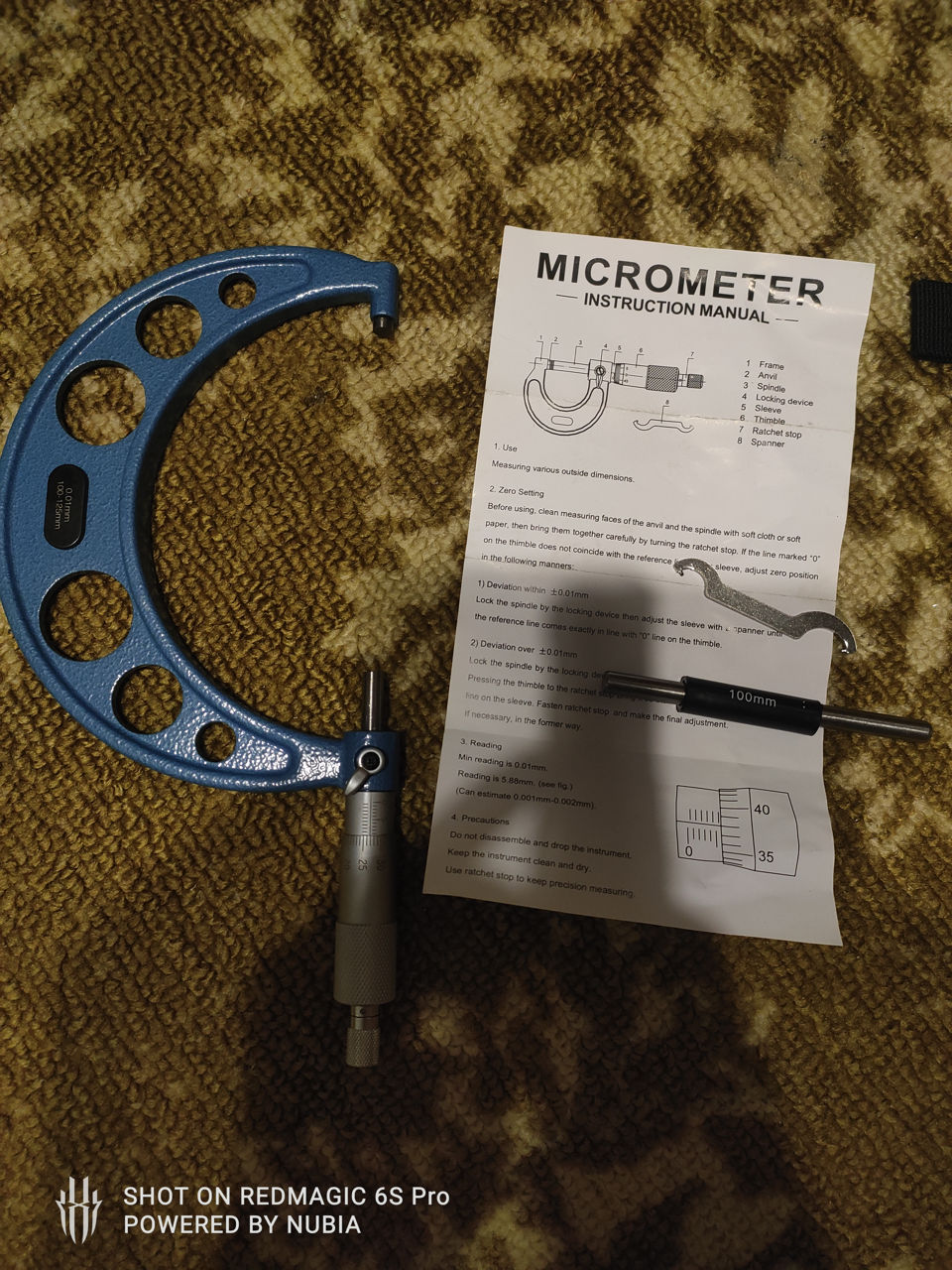 Micrometru 100-125mm