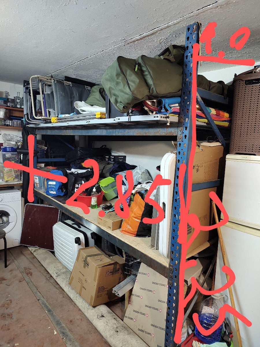 Raft din metal / стеллаж