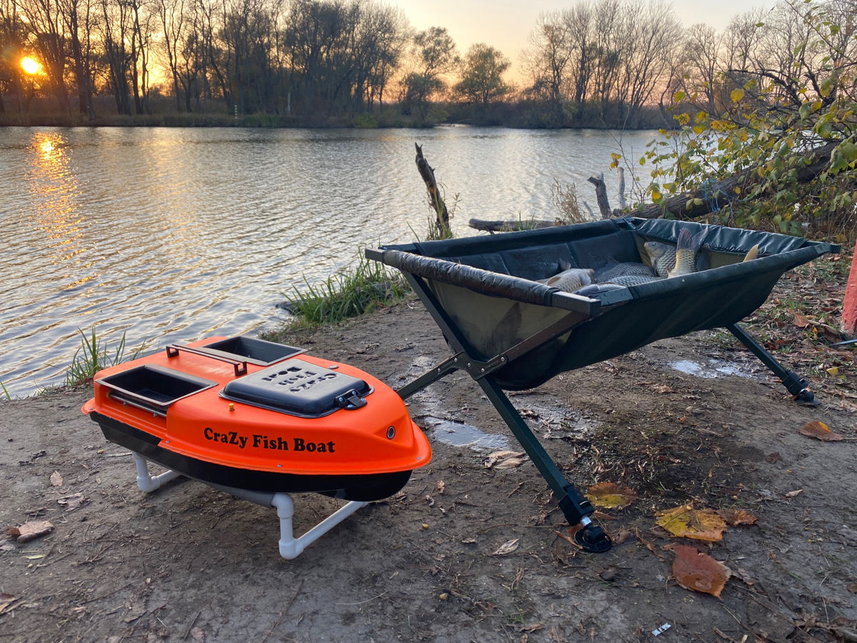 Карповые кораблики Crazy Fish Boat