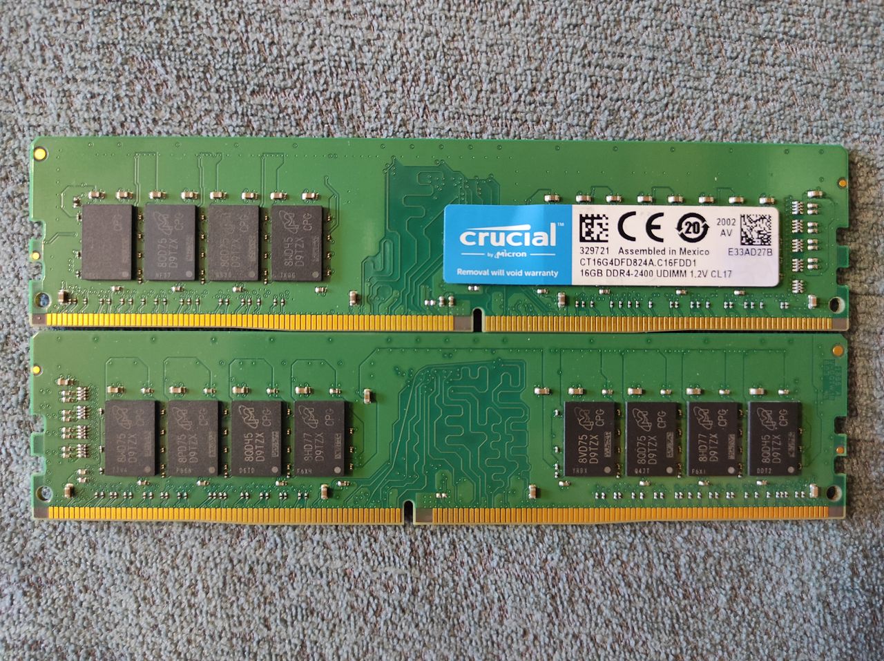 ddr4-2400mhz 32gb, ddr4-3200mhz 16gb, ddr4 8gb