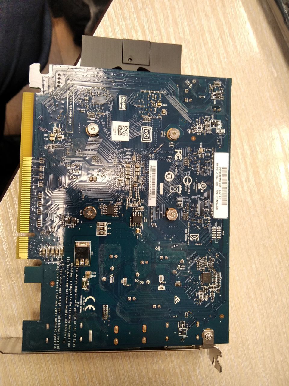 New! Hp Ati Radeon rx550 4gb 120e