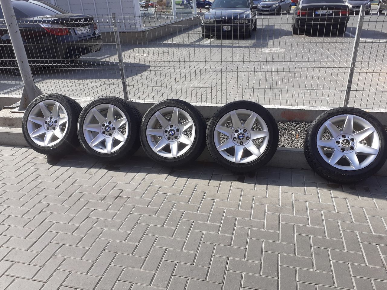 Original bmw style 81 5 buc, cu cauciucuri noi