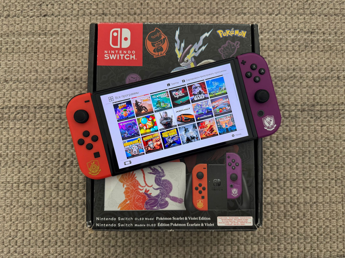 Nintendo Switch Oled - 5000 lei с Играми