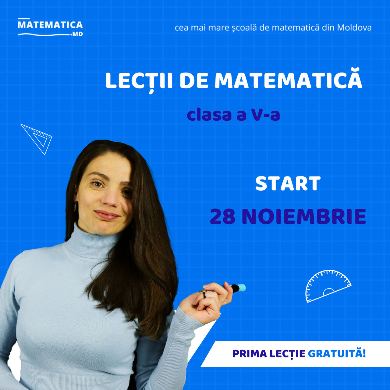 Lecții de matematica clasa 5