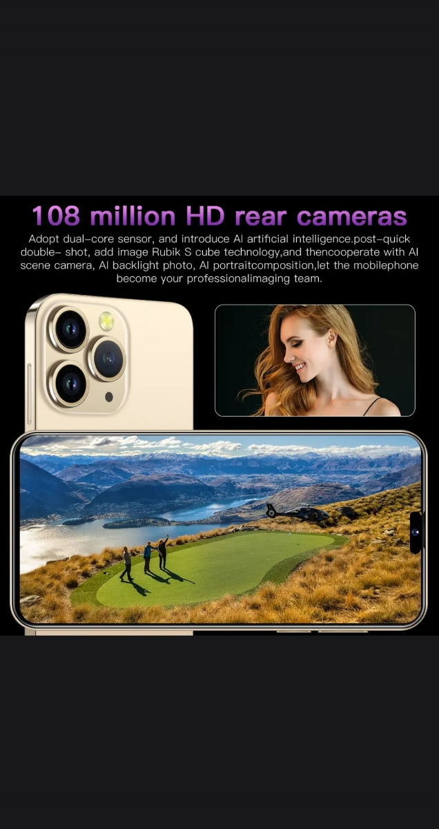 Smartphone i15 pro max