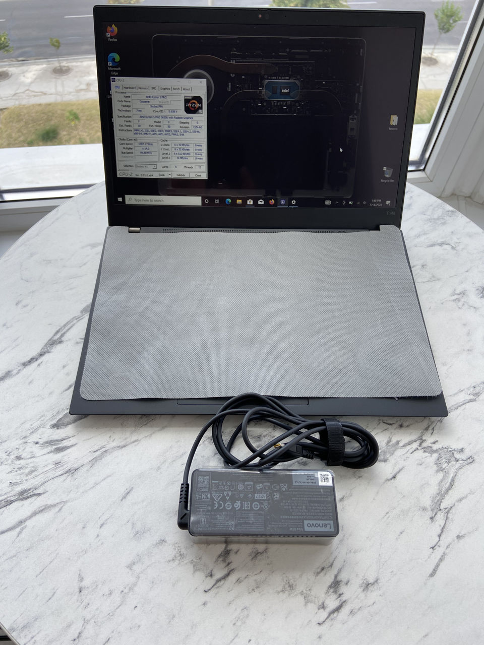 Lenovo ThinkPad T14s Gen 2 AMD 256GB M2 W10P Ryzen 5 PRO 5650U FHD 14"TOUCH