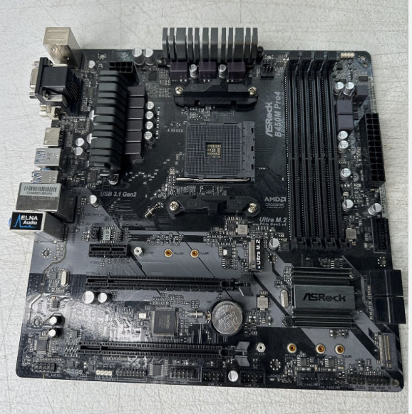ASRock B450M PRO4 Socket AM4, AMD Promontory B450 (2/3/4G/5/5G Gen CPU),Garnatie