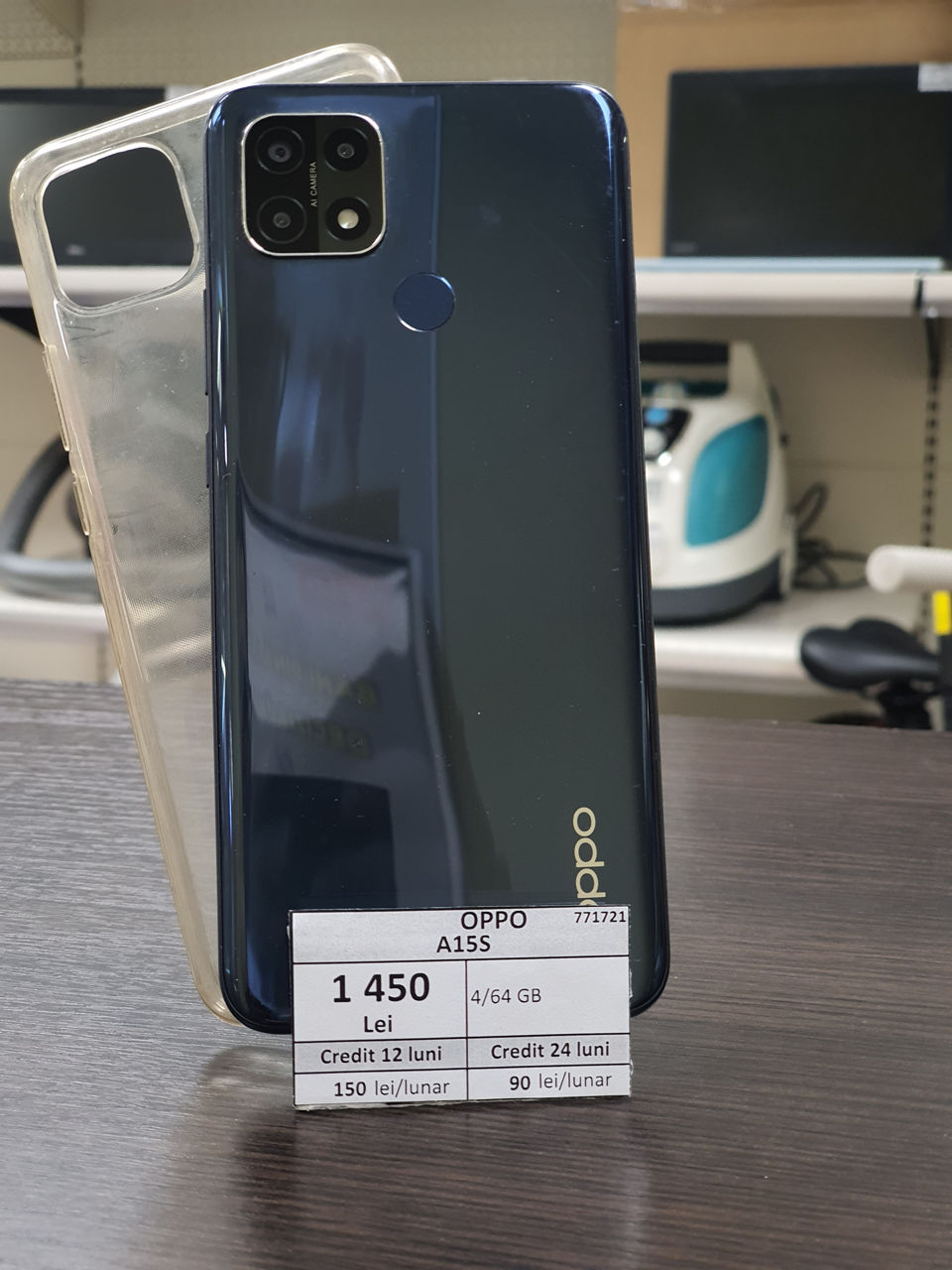 Oppo A15S 4/64 Gb / 1450 Lei / Credit