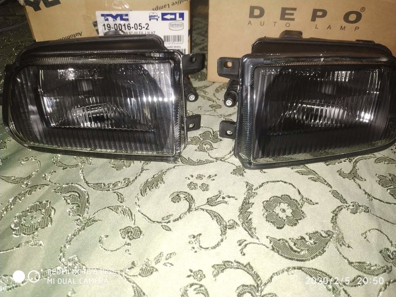 Противотуманки на BMW Е 39