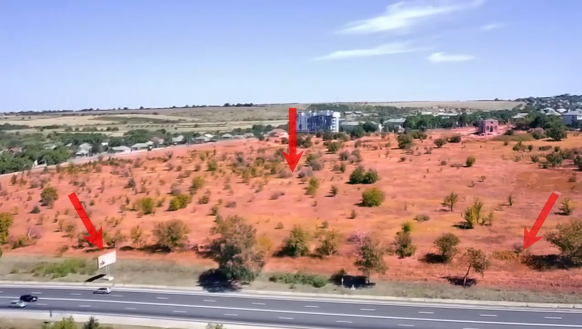 Vanzare teren pentru constructii 543 ari Orhei str.Nistreana